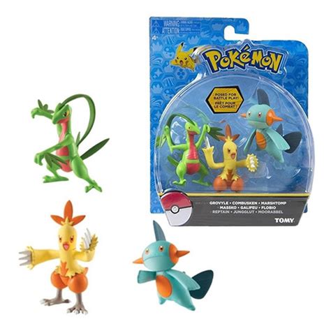 Grovyle Combusken Marshtomp