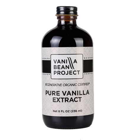 Regenerative Organic Certified Pure Vanilla Extract Vanilla Bean Project