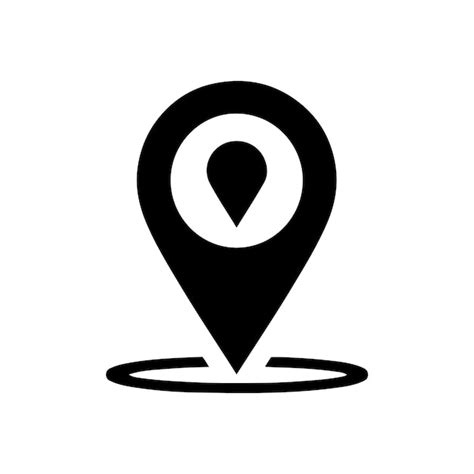 Premium Vector Map Pin Place Marker Vector Icon Design On White Background