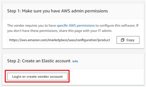 Enable Elastic In AWS Marketplace Elastic Observability On AWS Workshop