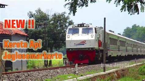 Perjalanan Perdana Kereta Api Joglosemarkerto YouTube