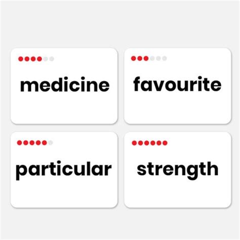 Tricky Words Red Words Common Exception Flashcards Year 3 4