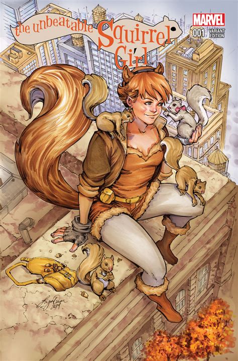The Unbeatable Squirrel Girl 2015 1 Oum Variant Comic Issues