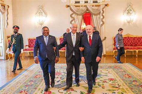 Em Lisboa Lula Se Encontra Com Presidentes De Portugal E Moçambique