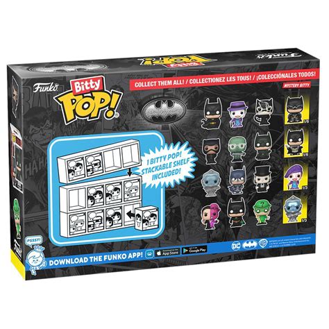 Оригинальная Фигурка Funko Bitty Pop Batman 85th Batman Joker Catwoman