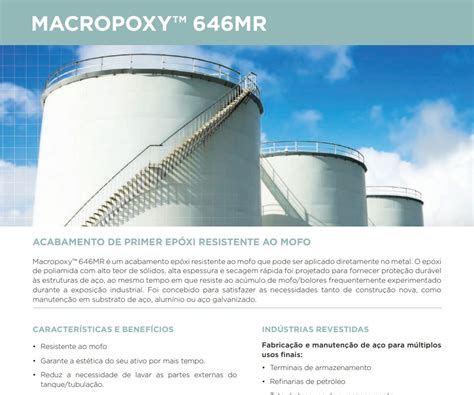 Catálogo Macropoxy 646mr Sherwin Williams Protective And Marine