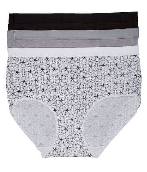 Womens Hanes 40xtsa Ultimate X Temp Comfortblend Brief Panty 3 Pack