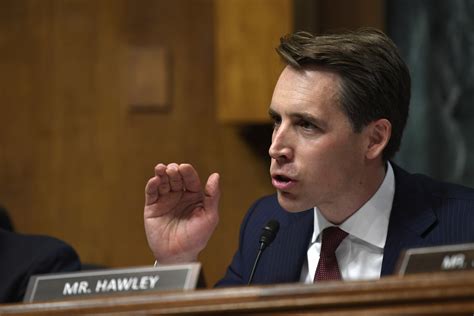 Republican Josh Hawley Accuses Trump Judicial Appointment Of Anti