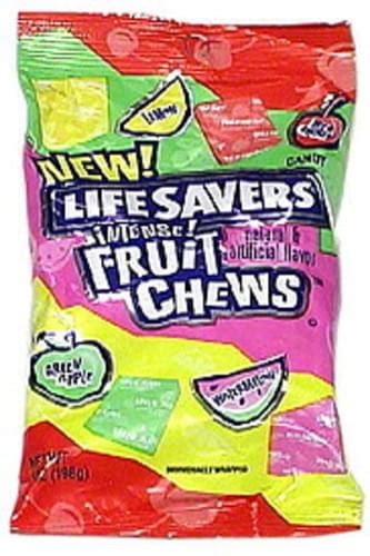 Lifesavers Intense Fruit Chews Candy 7 Oz Nutrition Information Innit