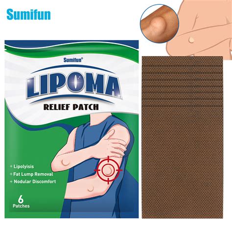 Lipoma Removal Cream Patch 6pcs Anti Swelling Natural Herbal Lymph Care