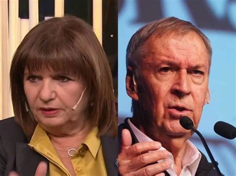 Patricia Bullrich Deslizó Que Juan Schiaretti Bajaría Su Candidatura A