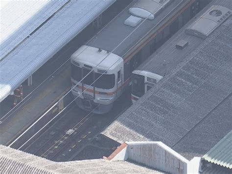 乗客「ボーンと破裂音が」jrの駅で約200人の客乗った列車から煙 ケガ人なし 電気配線の配管が損傷か 東海テレビnews
