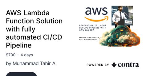Aws Lambda Function Solution With Fully Automated Cicd Pipeline By