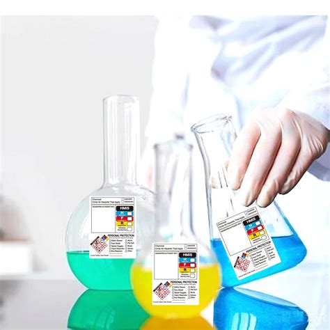 Sds Osha Data Labels For Chemical Safety Data 4 X 3 Inch Ghs Secondary
