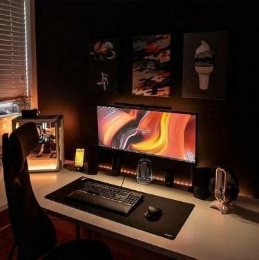 Dark Mood Setup Ideas For Your Inspiration And Minimalist Tech