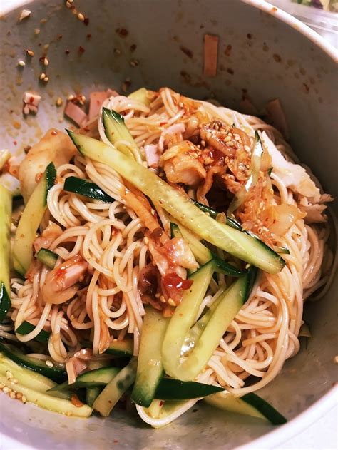 ビビンバ風そうめん By クックsuc26r 【クックパッド】 簡単おいしいみんなのレシピが355万品