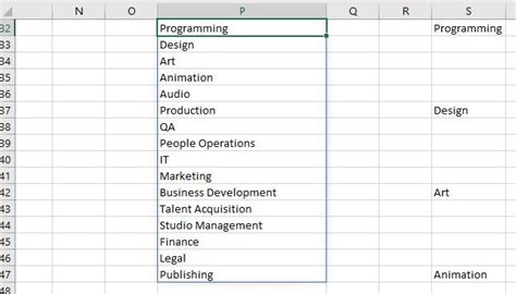 Blank Function Tables