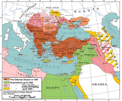 Expansion De Lislam Empire Ottoman Géographie Civilisation