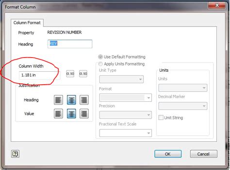 Solved Revison Block Not Keeping Column Formatting Autodesk Community