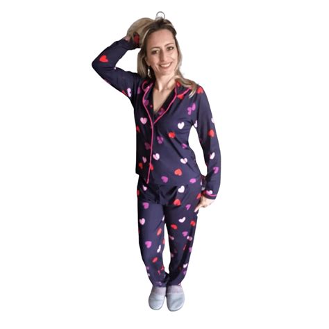 Pijama Americano Longo Aberto