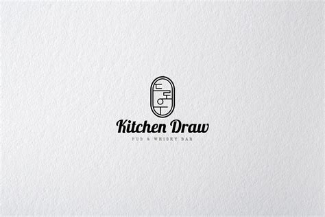 펍 로고디자인 키친드로우