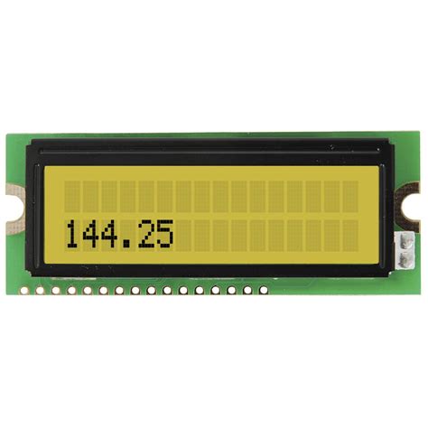 X Alphanumeric Backlit LCD With SIL Connection Jaycar Australia
