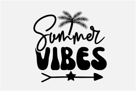 Paquete Retro Verano Svg Vector Premium