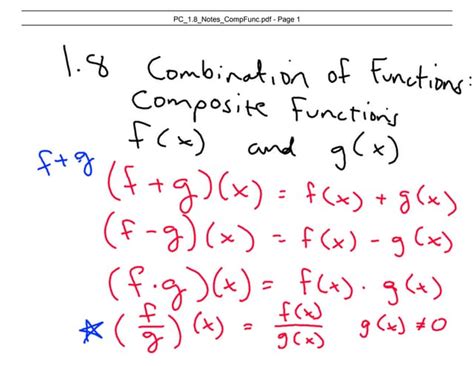 Pc 18 Notes Composite Functions Ppt