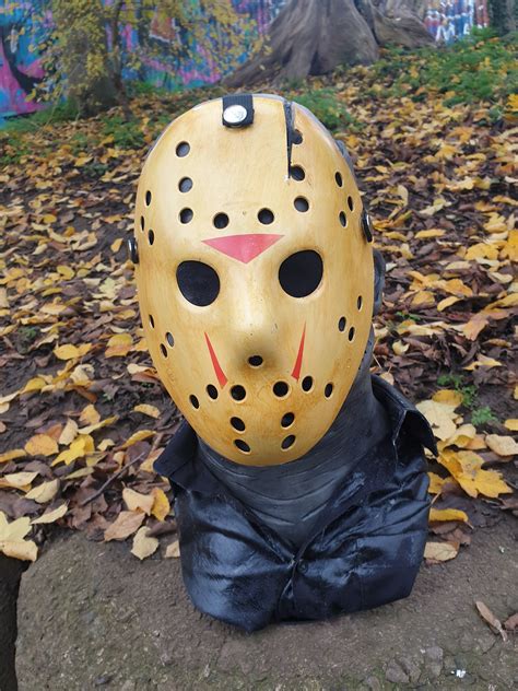 Jason Part 8 Mask Bust Etsy Sweden