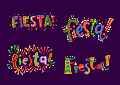 Fiesta Fiesta Mexicano Español Y Latín Fiesta 23498757 Vector En Vecteezy