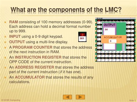 PPT GCSE Computing The LMC PowerPoint Presentation Free Download ID 3405220