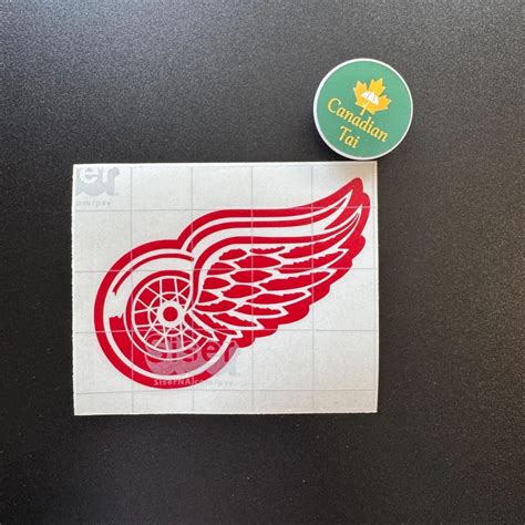 Detroit Red Wings Decal Sticker More Color And Size Options Etsy