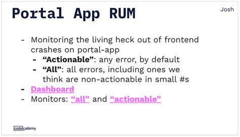Aggressive Frontend Error Reporting By Josh Goldberg Codecademy
