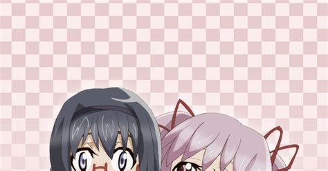 魔法少女まどかマギカ ウェヒヒ。ほむらちゃんカワイイ さんかくけいのイラスト Pixiv
