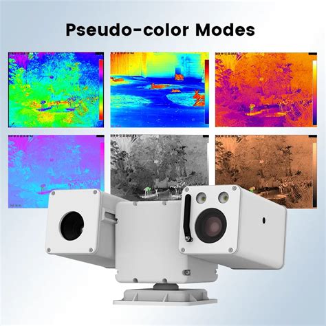 Temperature Measurement Anomaly Alarm Bi Spectrum Thermal Ptz Camera