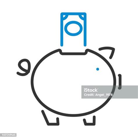 돼지 저금통 아이콘 0명에 대한 스톡 벡터 아트 및 기타 이미지 0명 경제 금융 Istock