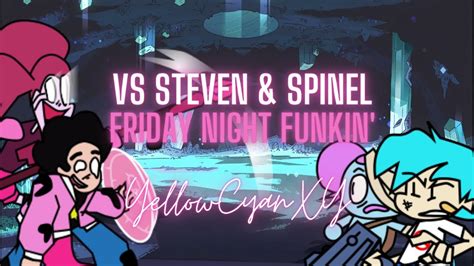 Vs Corrupted Steven And Spinel 4k Pibby X Fnf Friday Night Funkin