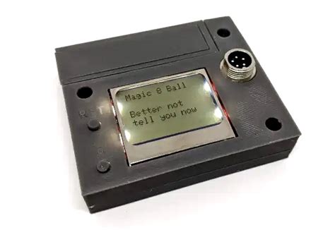 an electronic magic 8 ball arduino adafruit industries makers