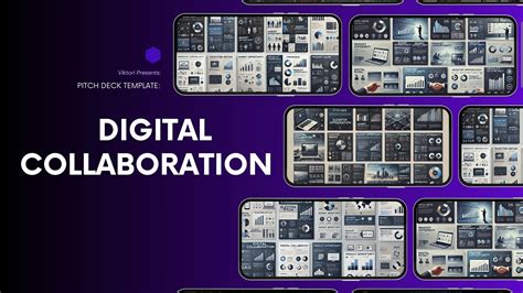 11 Slide Digital Collaboration Platform Pitch Deck Template Viktori
