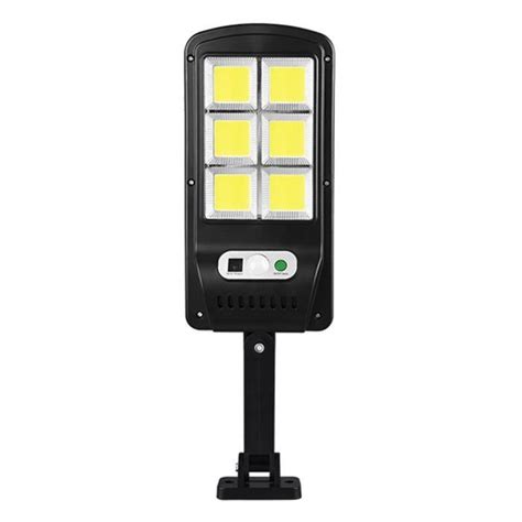 Lampe capteur solaire LED NAISIDIER Réverbères Étanche Télécommande sans fil Cdiscount