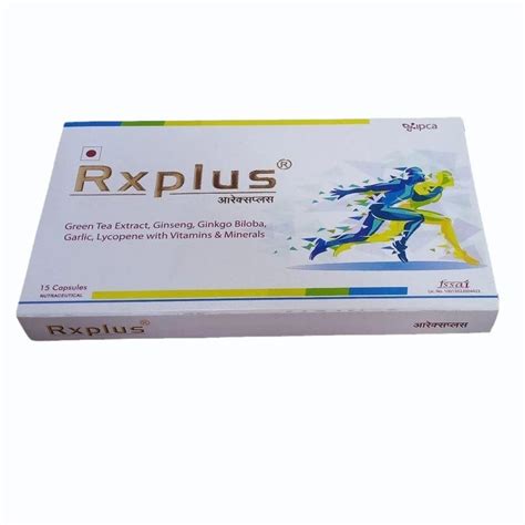 Rx Plus Capsule At ₹ 225 Stripe Ginkgo Capsule In Nagpur Id 2851217527473