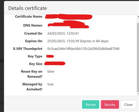 Cannot Update Reuse Private Key On Renewal Setting Shibayan