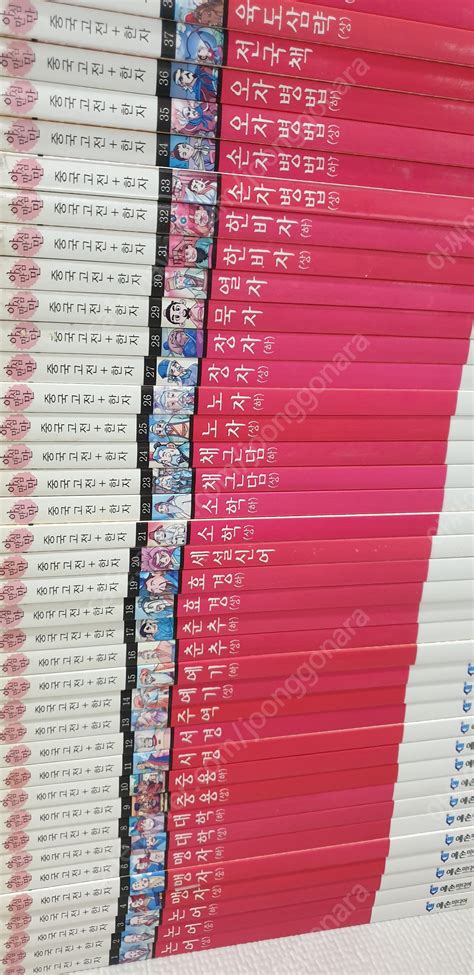 야심만만 중국고전 한자 60권 4만원 유아동도서 음반 중고나라