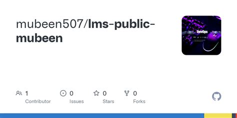 GitHub Mubeen507 Lms Public Mubeen