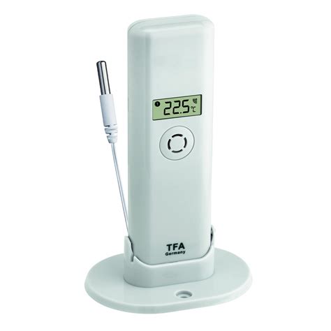 Temperature Transmitter With Waterproof Cable Sensor Weatherhub Tfa Dostmann