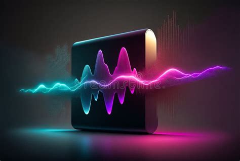 Voice Assistant Technology Concept Generative Ai Stock Illustration