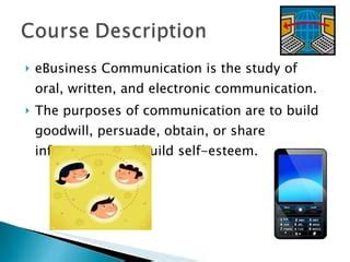 E Business Communication PPT