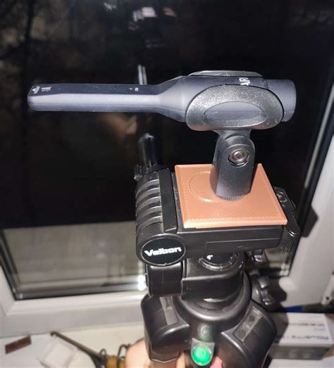 Openscad Parametric Velbon Quick Release Shoe Microphone