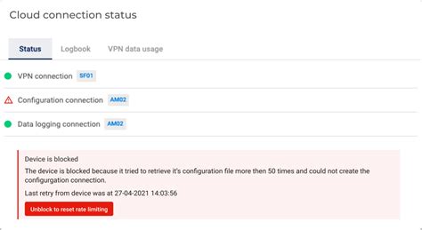 Error Rate Limit Active Or Device Is Blocked AutomationDirect