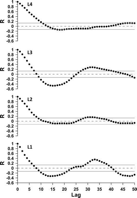 Autocorrelation Functions For Time Series Of Velocityvector Magnitudes